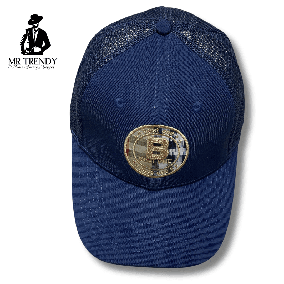 Blue Mesh Cap - Mr Trendy